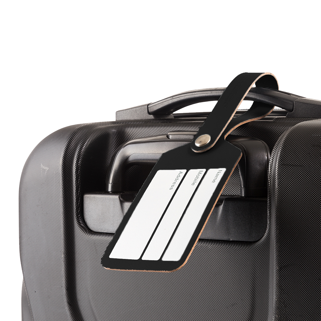 AR.vacavaliente | Vacavaliente | Tag de Valija Simple Negro